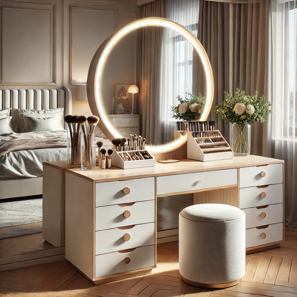 Der perfekte Schminktisch im Schlafzimmer: Besser stylen